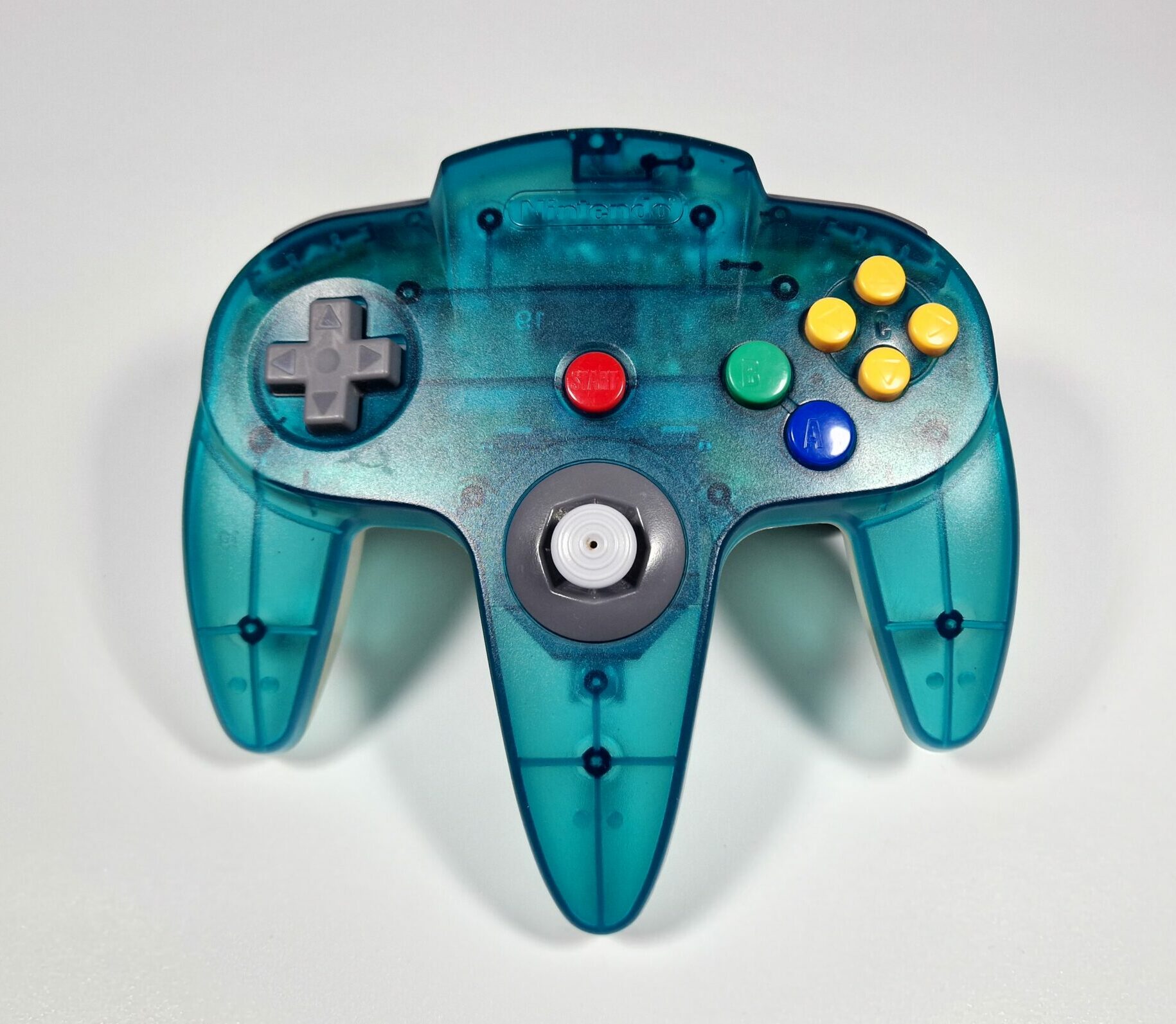 N64 – Original Nintendo 64 Controller Türkis Transparent | Special ...