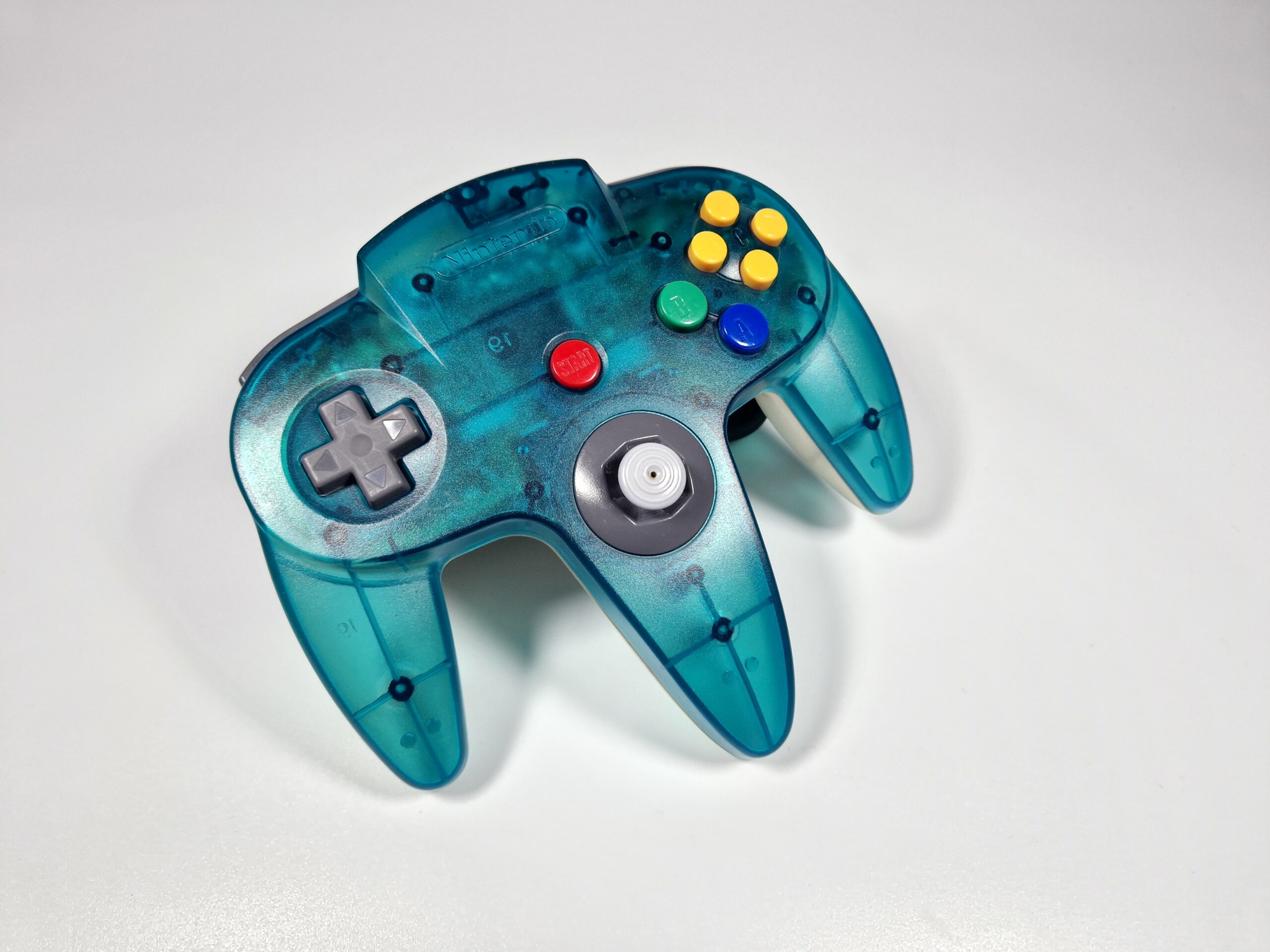 N64 – Original Nintendo 64 Controller Türkis Transparent | Special ...