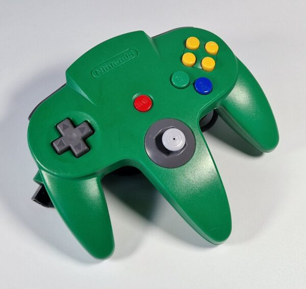 N64 – Original Nintendo 64 Controller Grün Stick Sehr gut Gereinigt ...