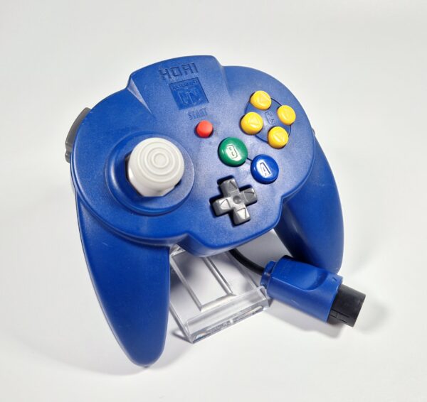 N64 – N64 Hori Pad Mini 64 Controller Original Hori Pad Blau | Gamingoo ...