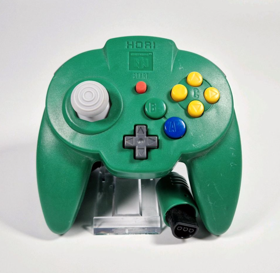 N64 – N64 Hori Pad Mini 64 Controller Original Hori Pad Grün | Gamingoo ...