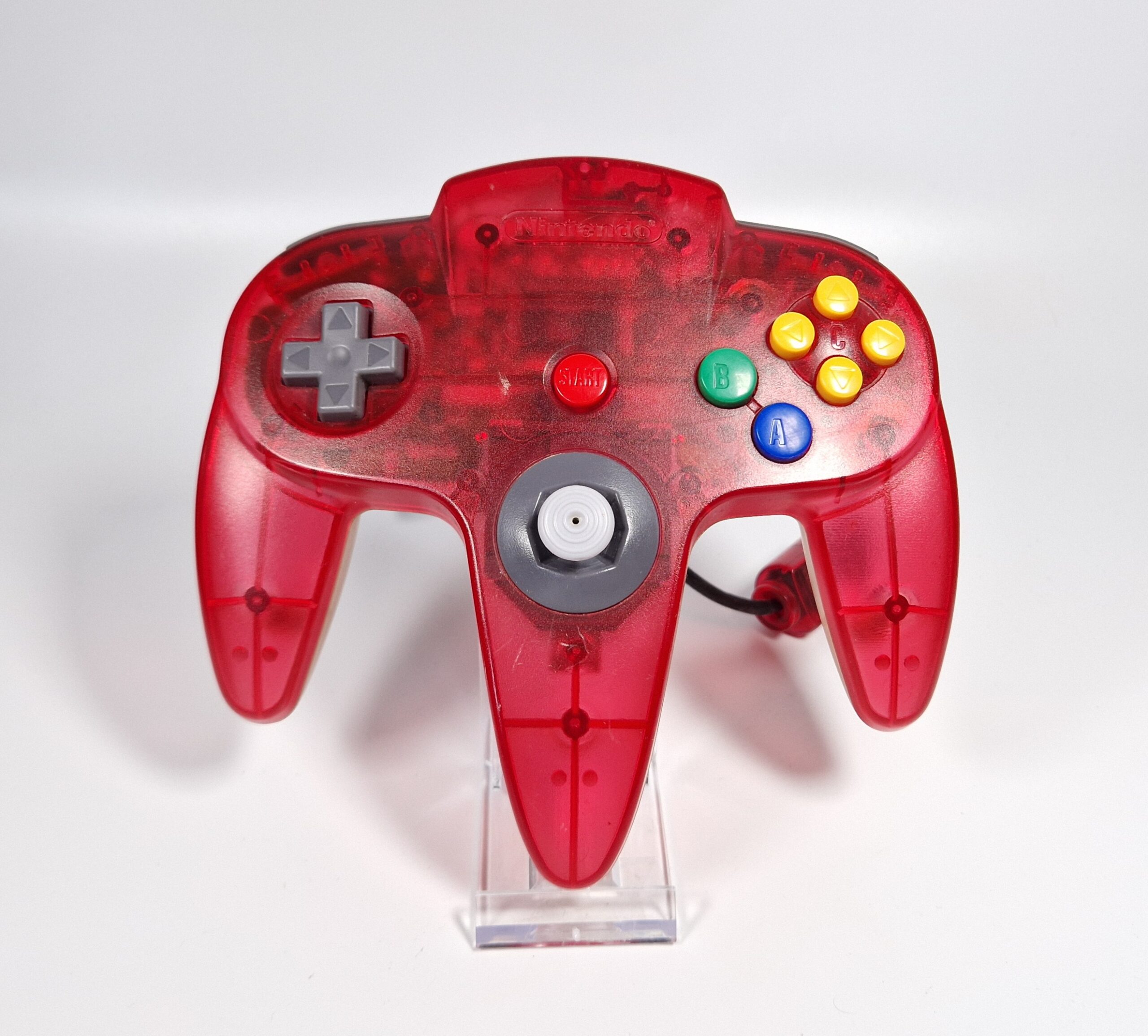 N64 – Original N64 Watermelon transparent Controller Japan Import ...