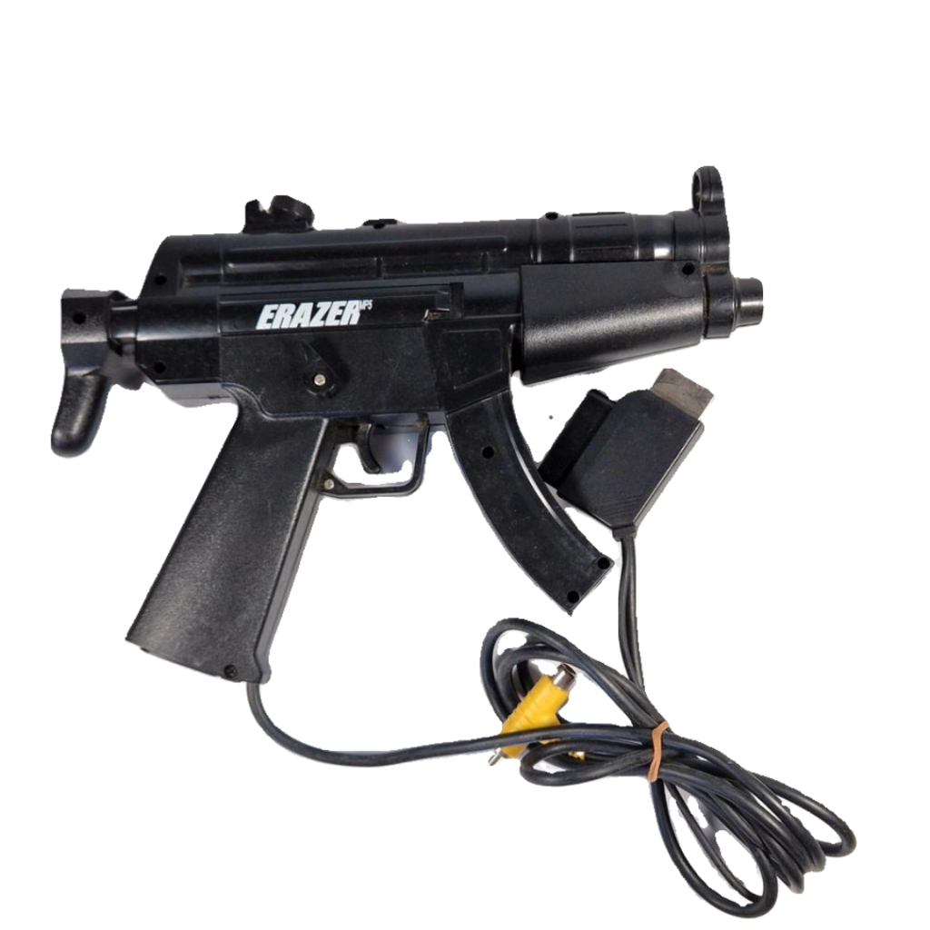 SEGA Saturn/Playstation 1 – ERAZER MP5 Virtua Gun Light Gun für Sega ...