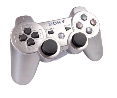 PS3 – Sony Playstation 3 Controller | Wireless Controller | Silber ...