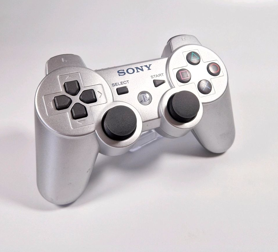 PS3 – Sony Playstation 3 Dual Shock 3 Wireless Controller | Silber ...