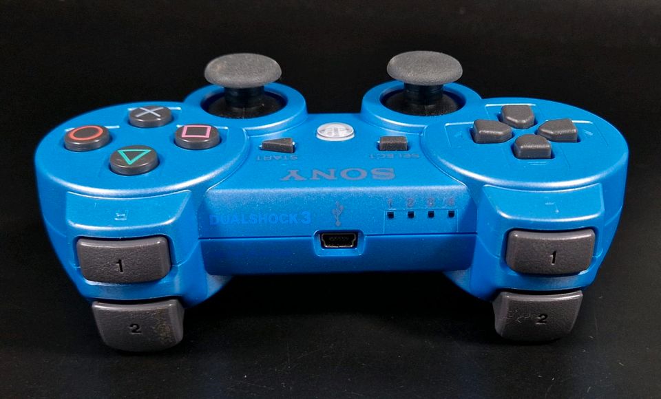 PS3 – Original Sony Playstation 3 PS3 Wireless Dual Shock 3 Controller | Hell Blau | Gamingoo ...