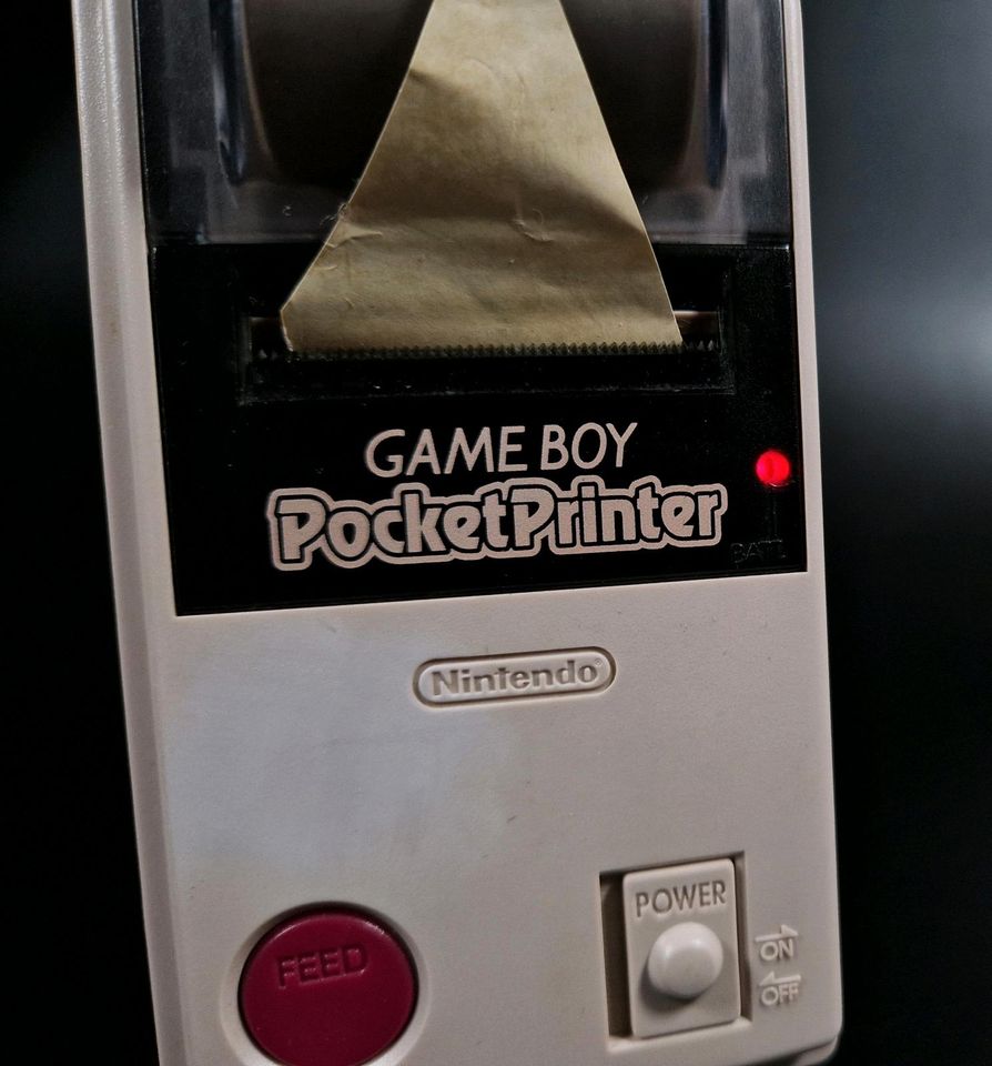 Gameboy Pocket – Original Nintendo Gameboy Pocket Printer inkl Papier ...
