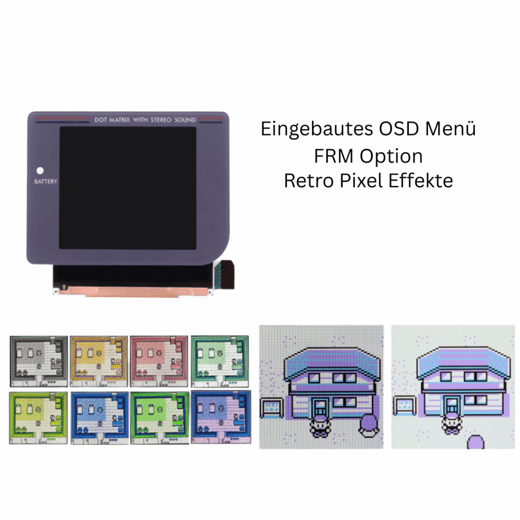 Gameboy Classic – Original Nintendo Gameboy Classic | Q5 LCD IPS Kit ...